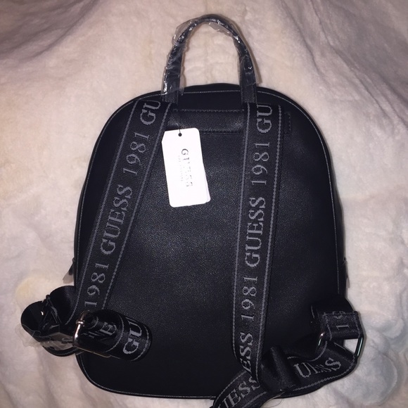 Guess | Bags | Guess Caley Backpack In Black New With Tags | Poshmark
